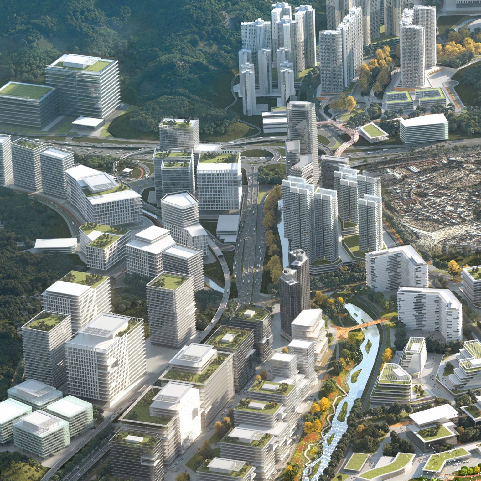 首页 - 北部都会区 新田科技城